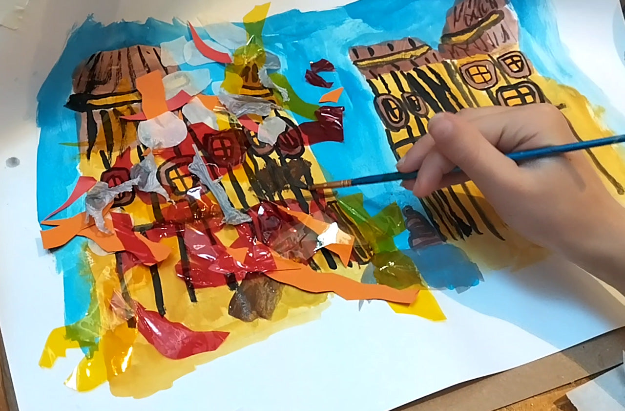 The Great Fire of London – Cloud Stop Motion